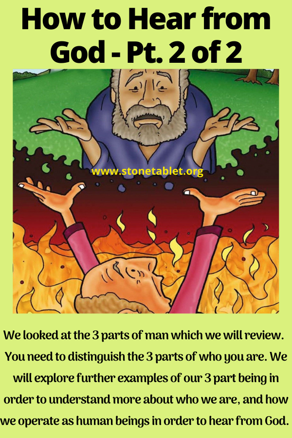 How to Hear from God - Part 2 of 2